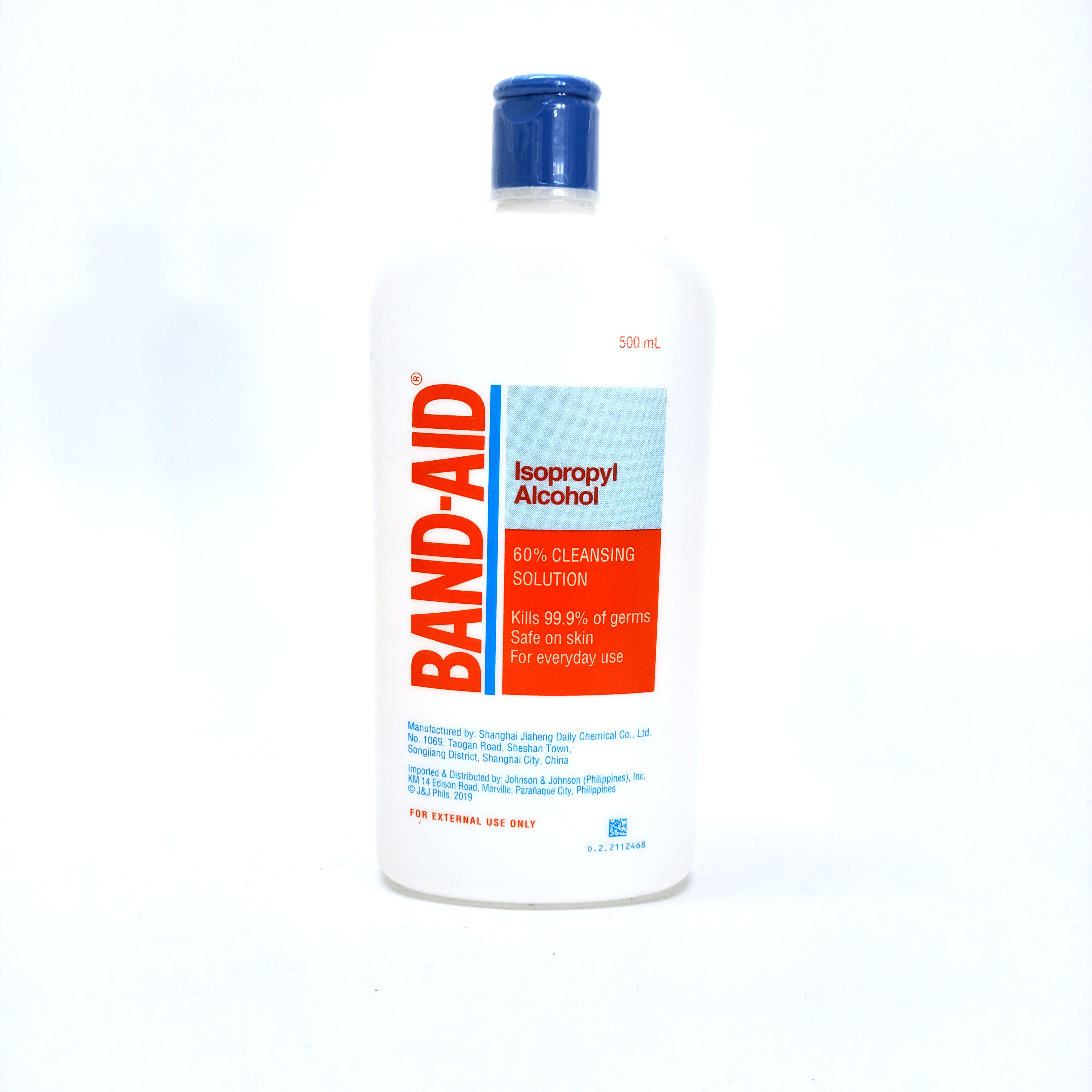 Band-Aid Isopropyl Alcohol 60% Cleansing Solution 500ml | Lazada PH