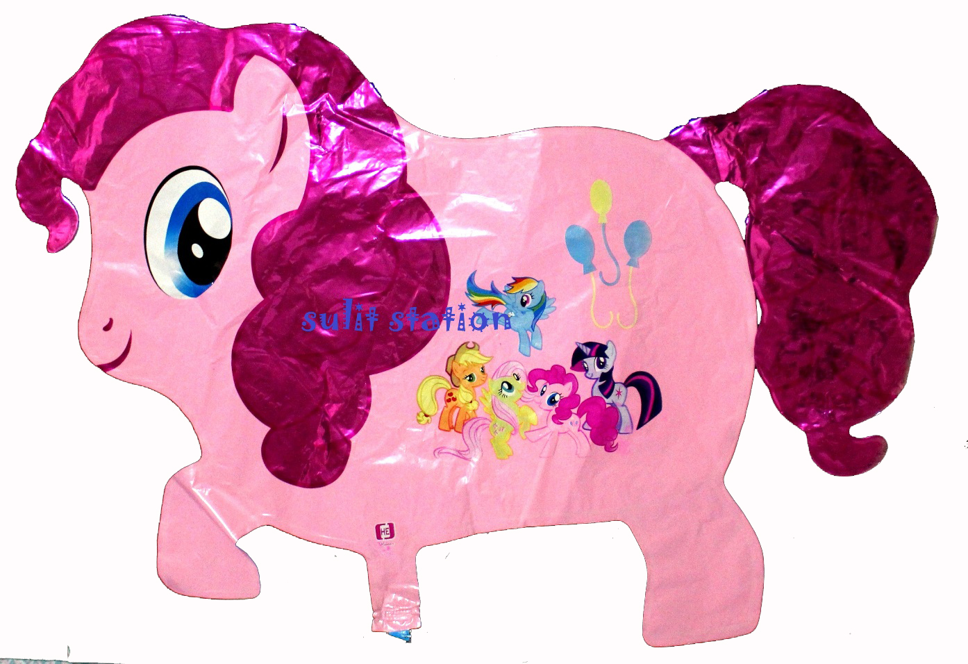 10pcs MLP MY LITTLE PONY PINK UNICORN HORN HORSE PINKIE PIE THEMED ...