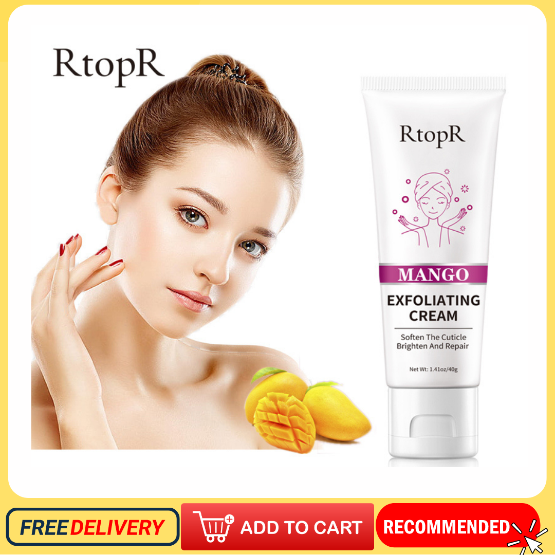 RtopR Mango Exfoliating Cream Skin Care Face Exfoliating Cream ...