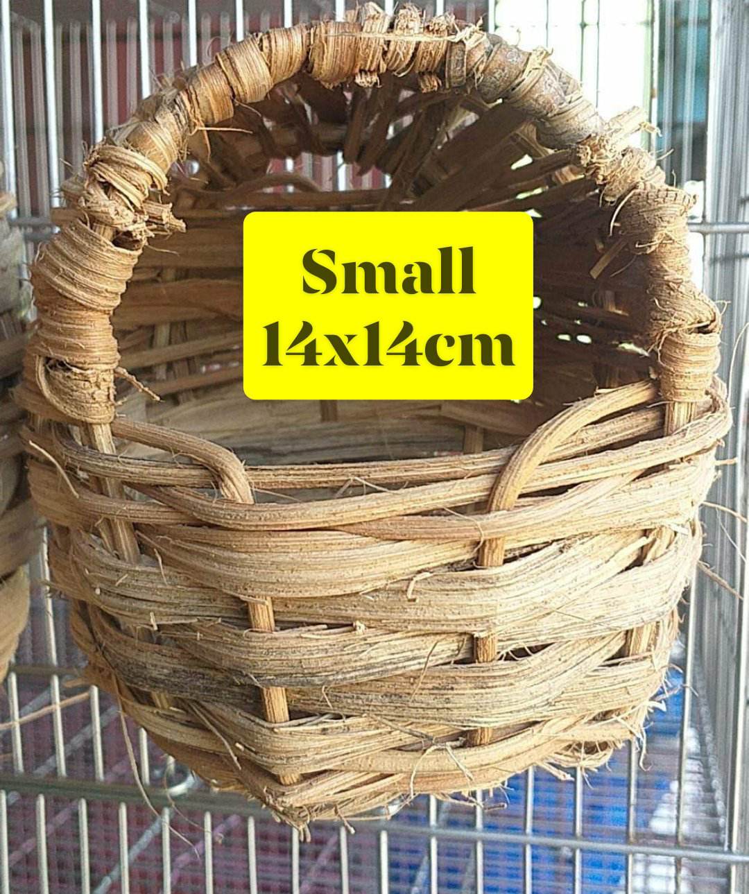 Rattan Nest Basket for birds (Finches, Birds, Sugar Glider and other ...