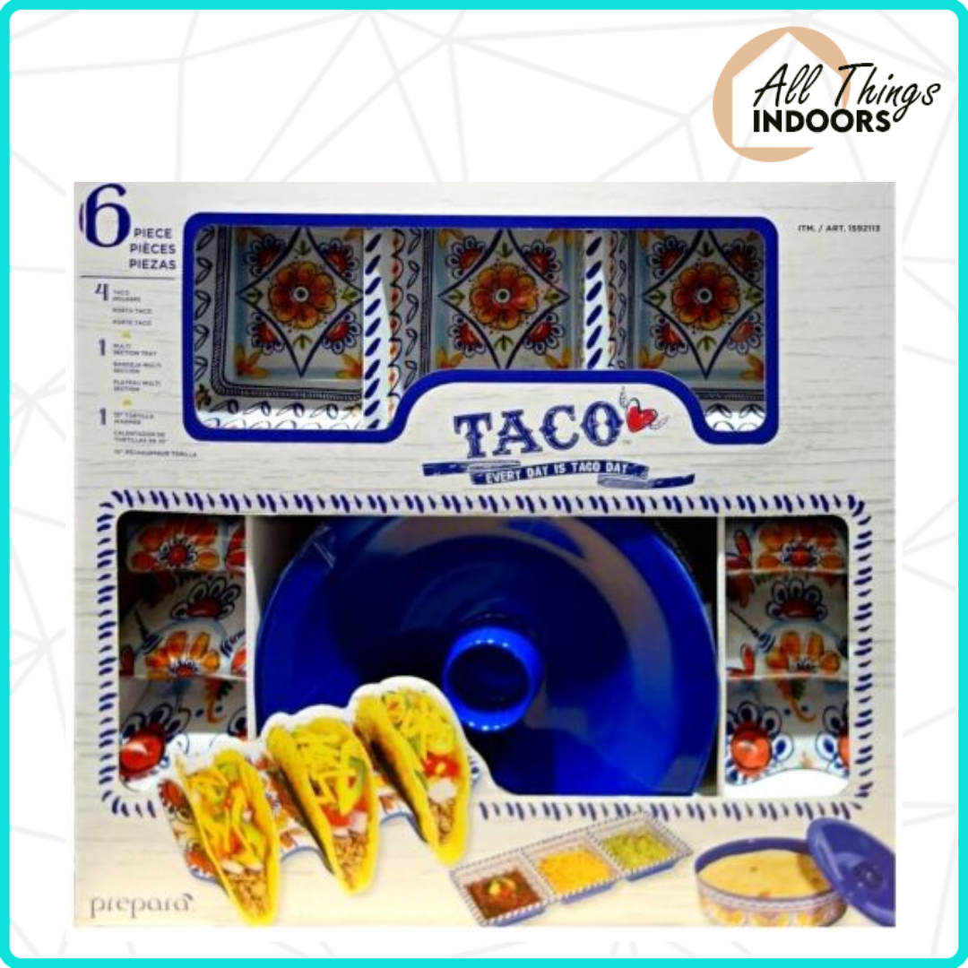 Prepara Melamine Taco Set 6-Piece | Lazada PH