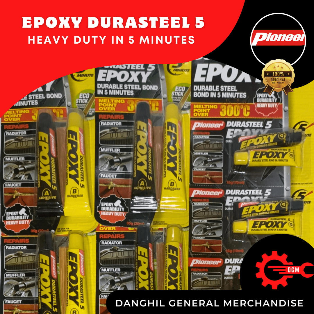 Epoxy Dura Steel 5 Heavy Duty - Durable Steel Bond | Lazada PH