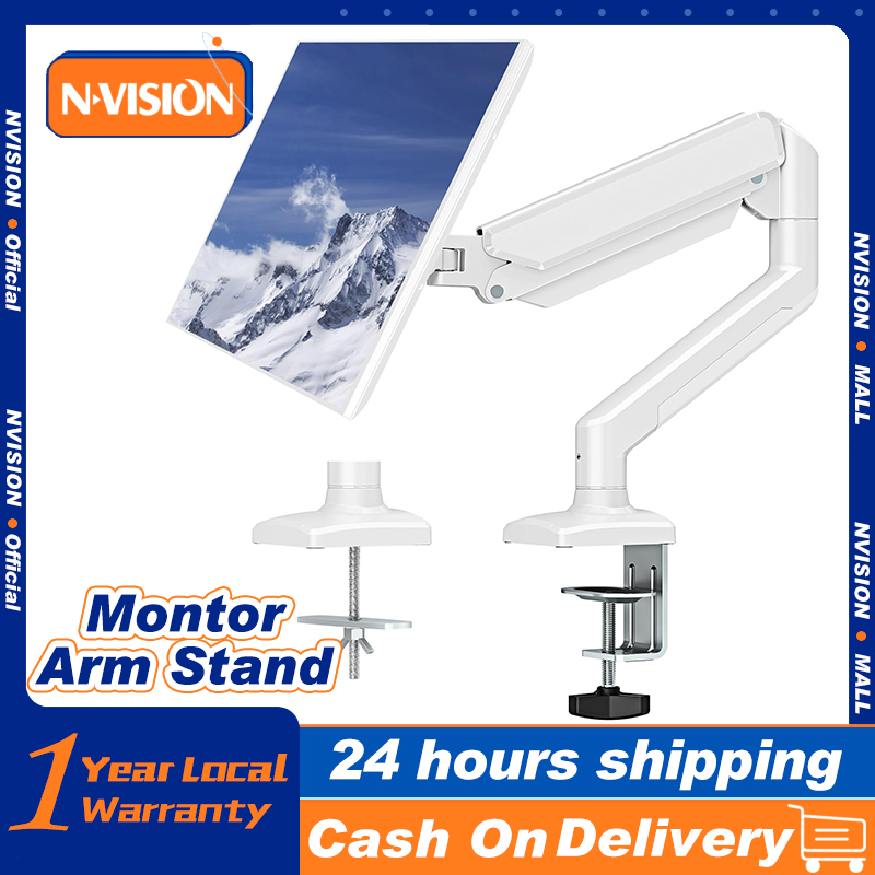 Monitor Stand Monitor Mount 32 Inches Articulating Gas Spring Monitor ...