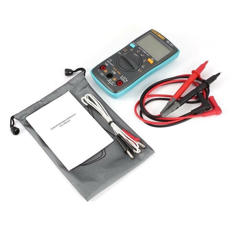 ZOTEK ZT102 Digital Multimeter Portable 6000 Counts Auto Ranging Multi ...