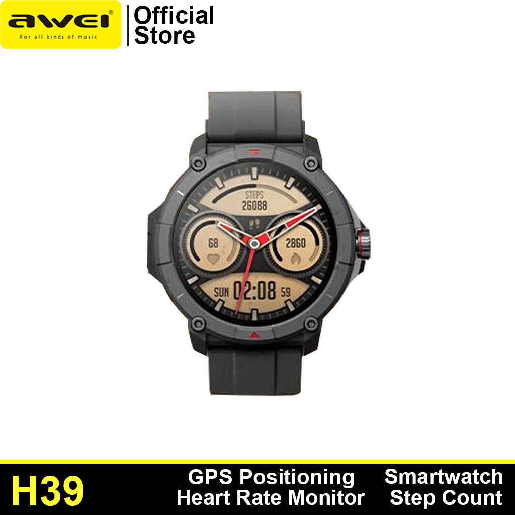 Awei H39 Smartwatch Full Touch Color Display GPS Positioning Multi ...