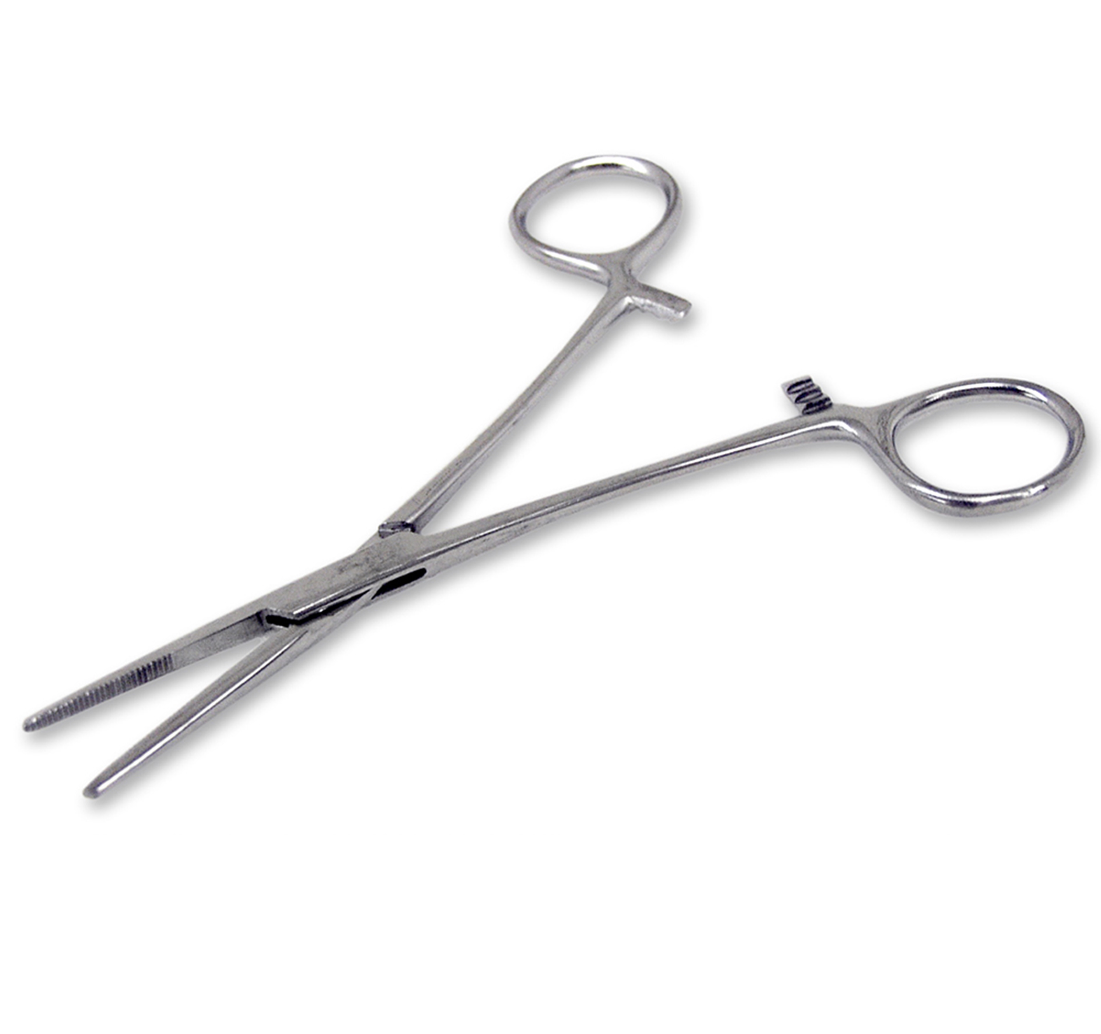 Kelly Forceps Straight Kelly Curved Locking Tweezers Clamp Hemostat, Silver, Curved, 5-1/2 INCH ...