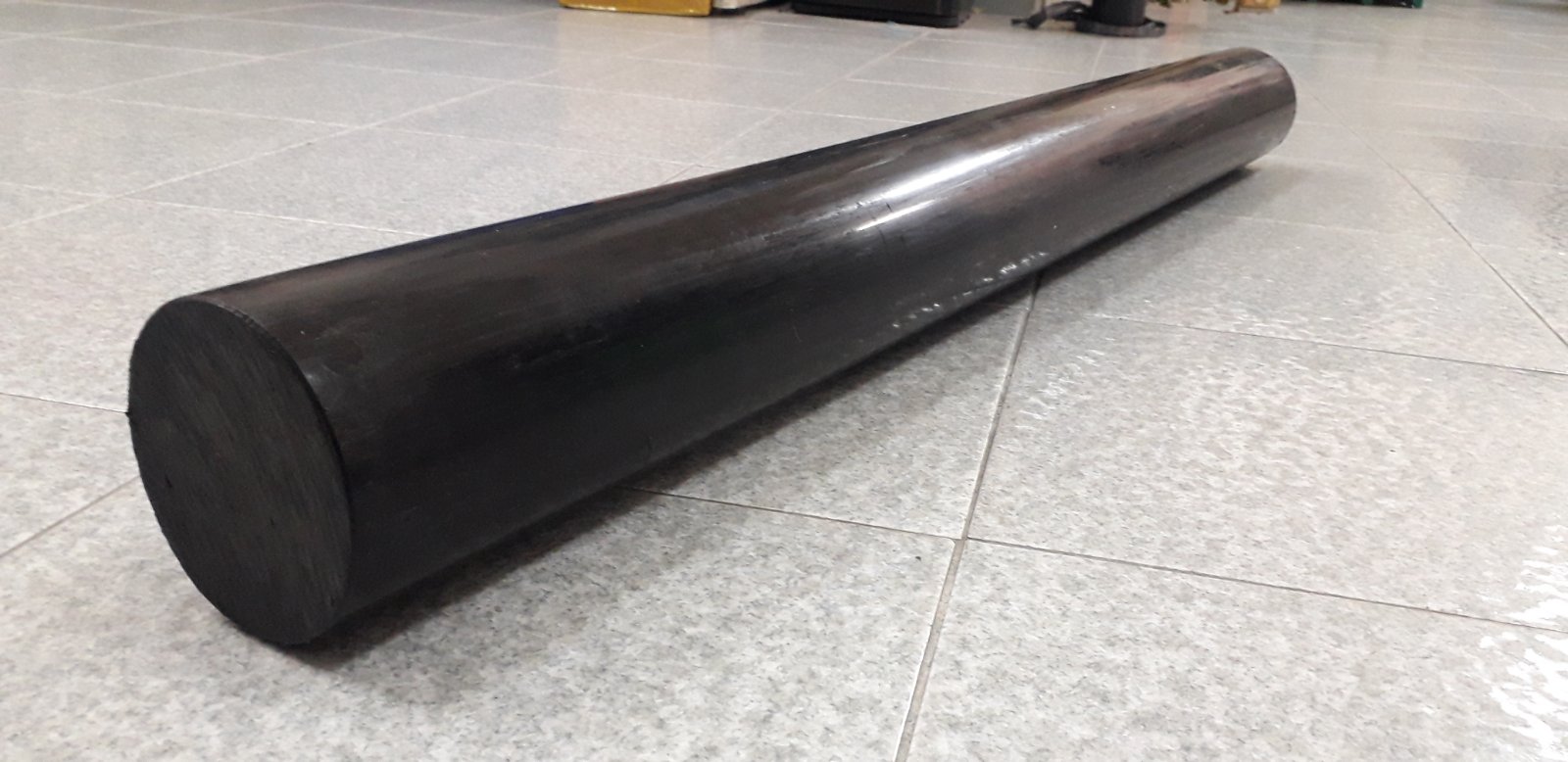 100mm diameter x 1 meter High Density Polyethylene HD-PE Rod Black ...