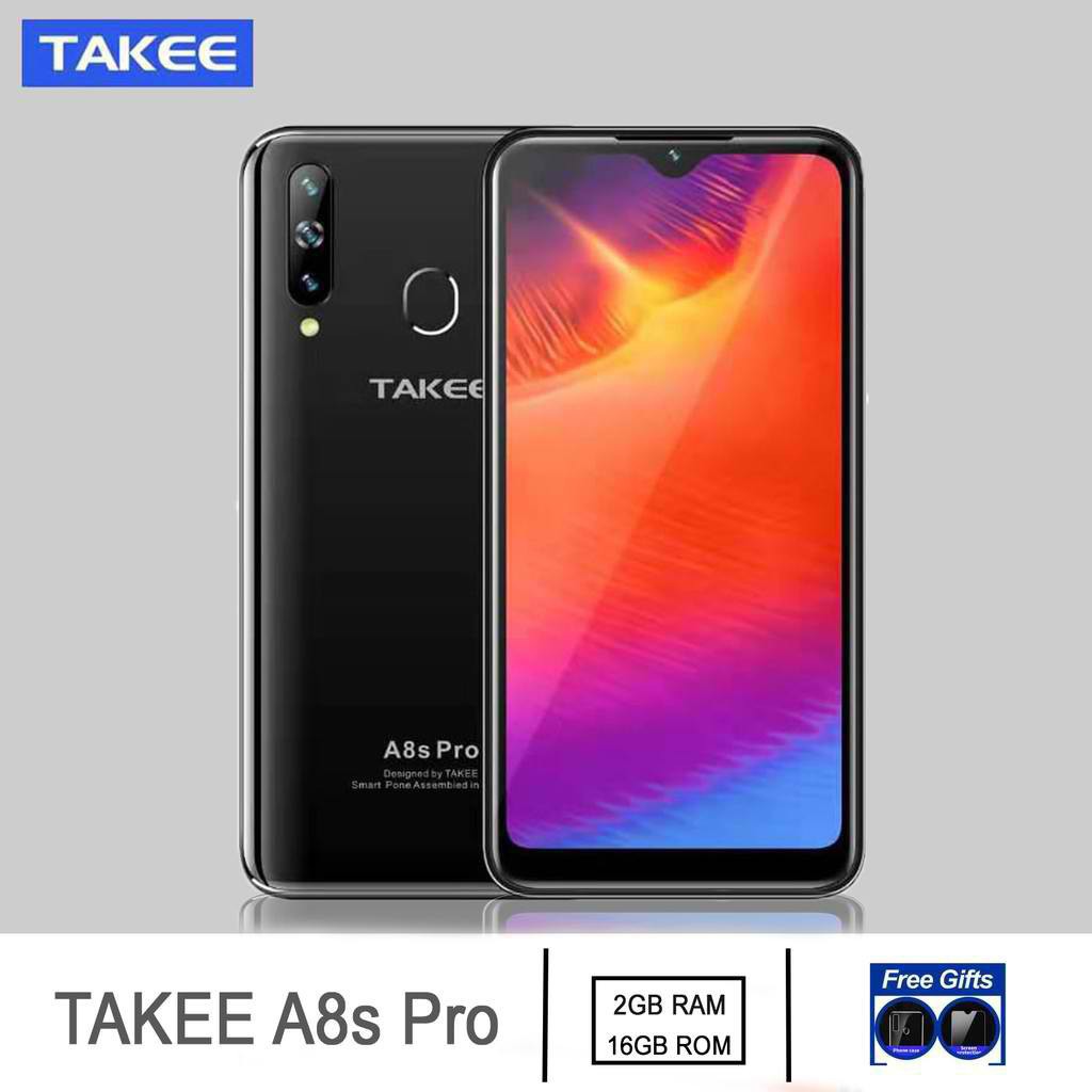 TAKEE A8S Pro 6.26" (2GB RAM + 16GB ROM) Super AMOLED Infinity Display ...