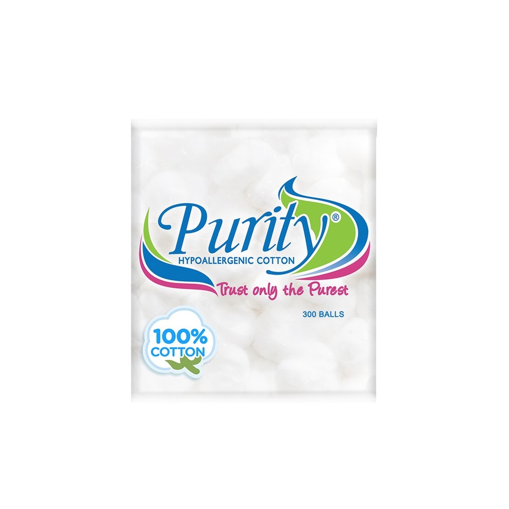 Purity Cotton Balls 300s x 1 pack | Lazada PH