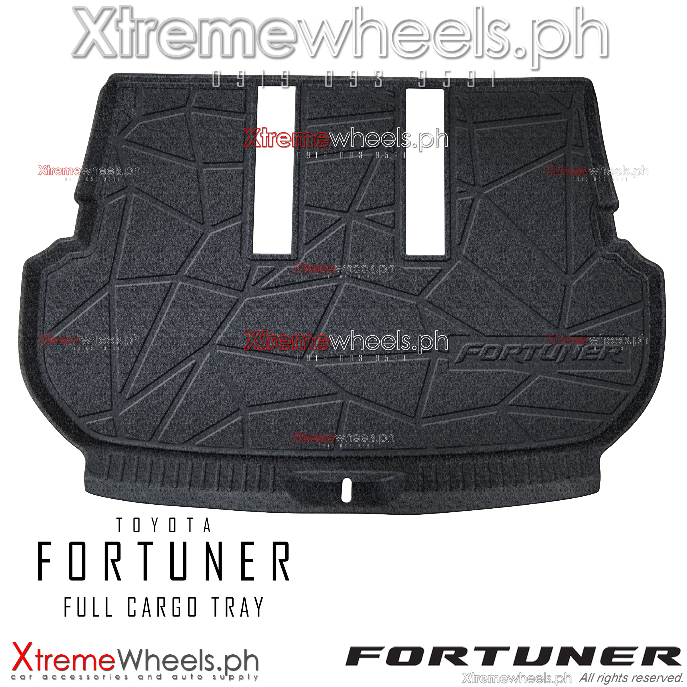 Fortuner G V Q GRS 2016-2023 5D Extended Cargo / Trunk Tray only with ...