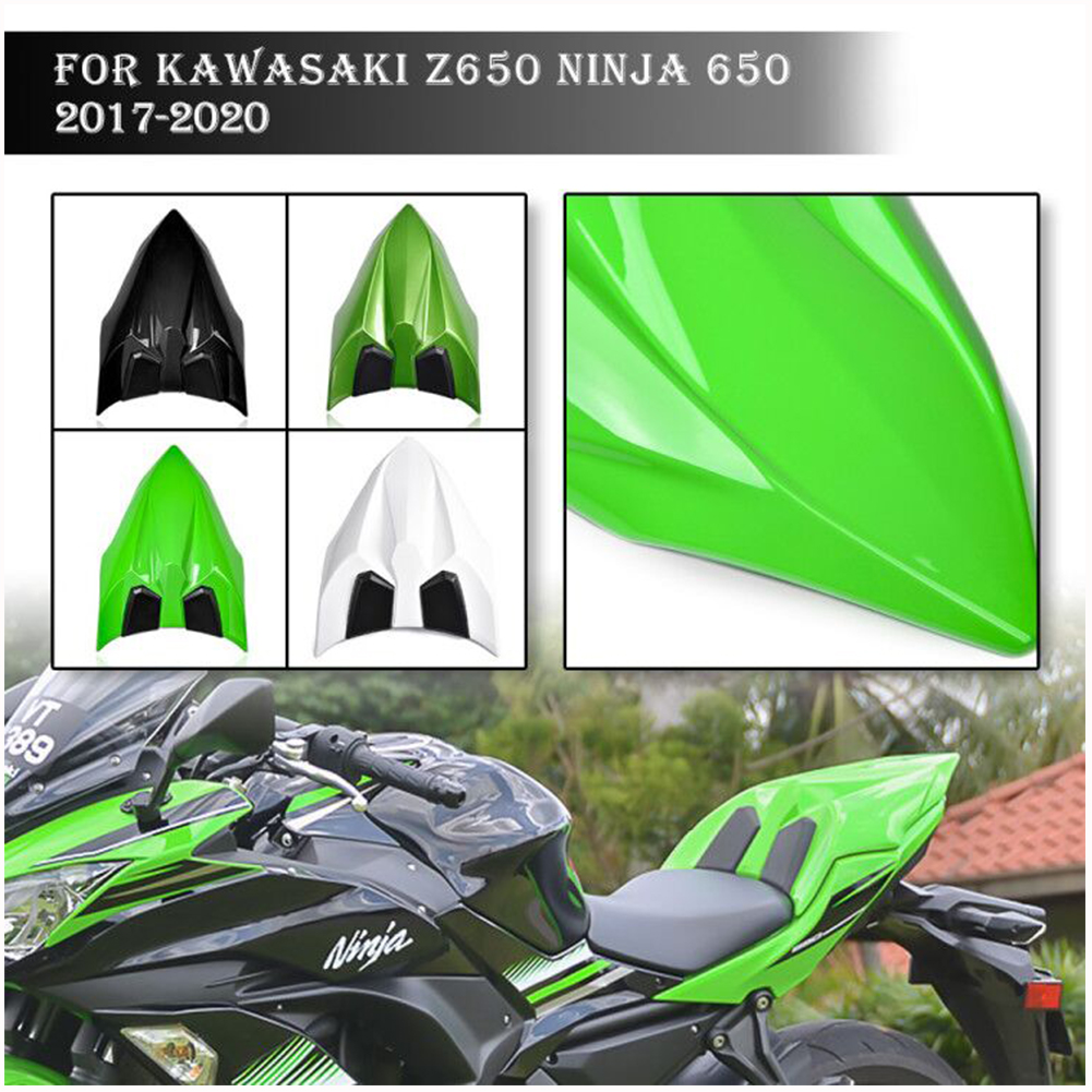 Ultrasupplierสีเขียวอ่อนสำหรับKawasaki Ninja650 Z650ที่หุ้มเบาะด้านหลัง ...