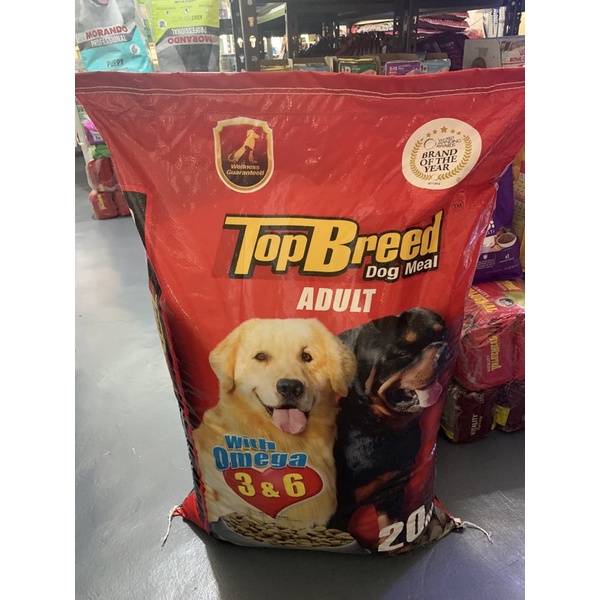 ♠Top Breed Adult 20kg sack | Lazada PH