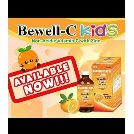Bewell-C Kids Plus Zinc 120ml Syrup Pampataba | Lazada PH
