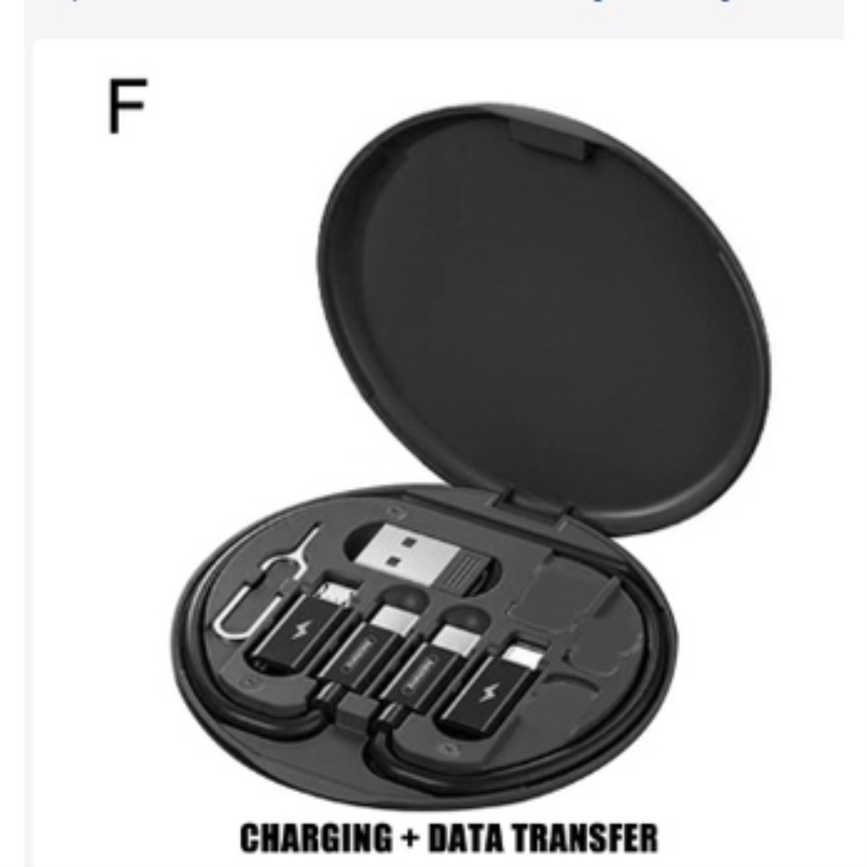 Budi 9-IN-1 Multi-functional Cable Stick Multi-Cable 6 Types Cable With ...