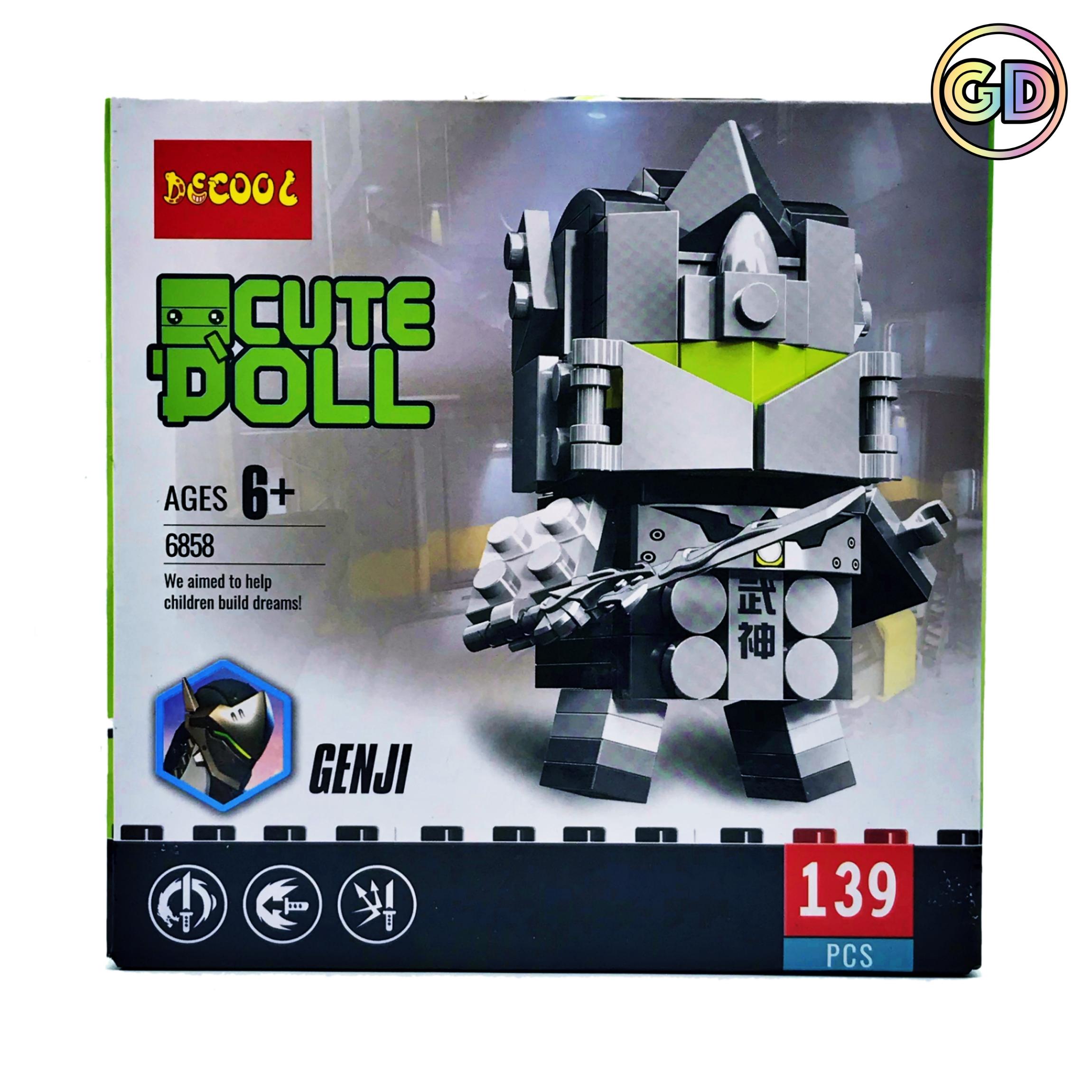 DECOOL CUTE DOLL OVERWATCH GENJI 6858 | Lazada PH