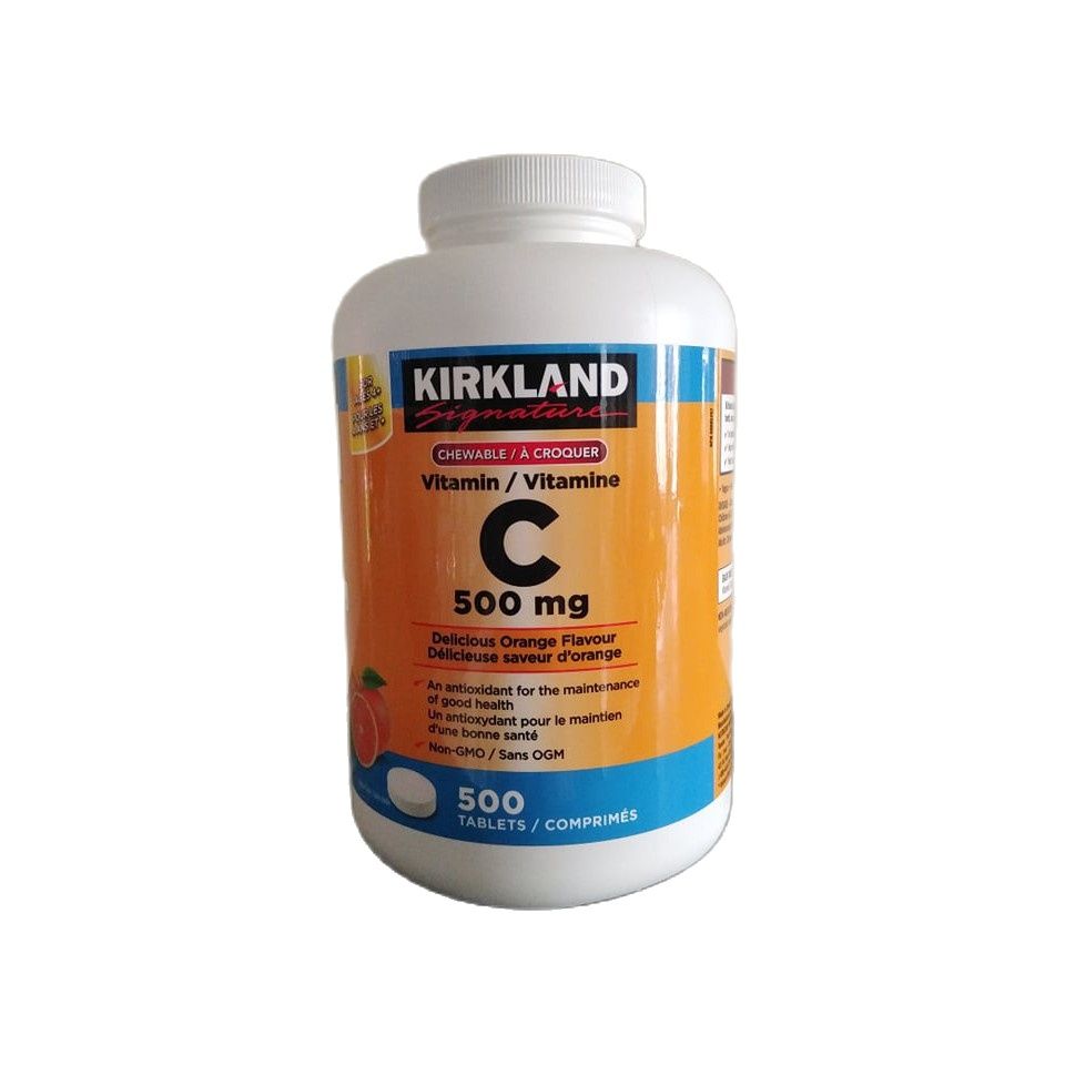 Kirkland Signature Chewable Vitamin C 500 mg., 500 Tablets | Lazada PH