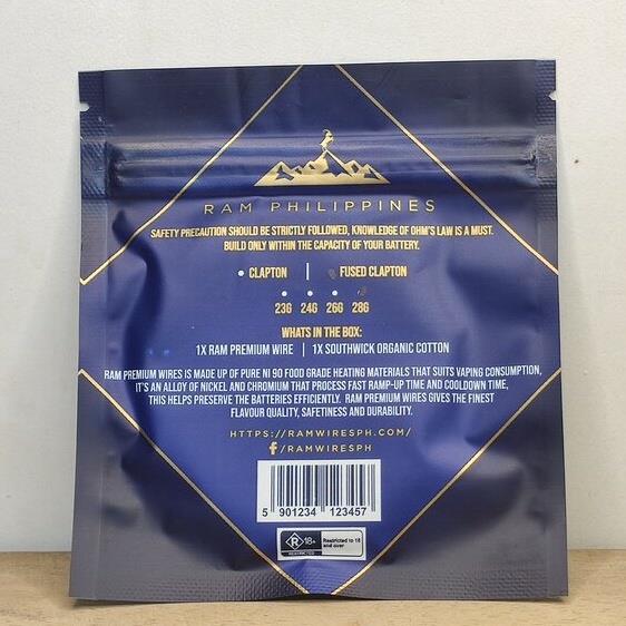 RAM N90 Premium Vape Wires 1.5m NiChrome 90 Fused Clapton | Lazada PH
