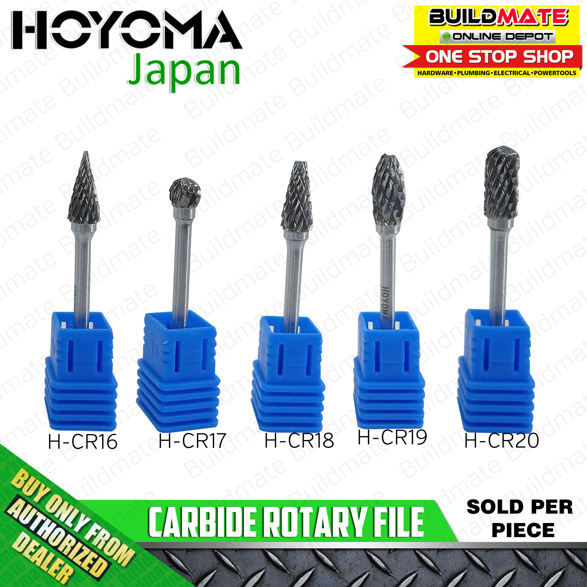 HOYOMA Carbide Rotary File SOLD PER PIECE Rotary Files Bits For Die ...