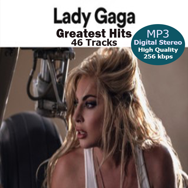 LADY GAGA GREATEST HITS 46Tracks 256kbps Mp3 music CD | Lazada PH