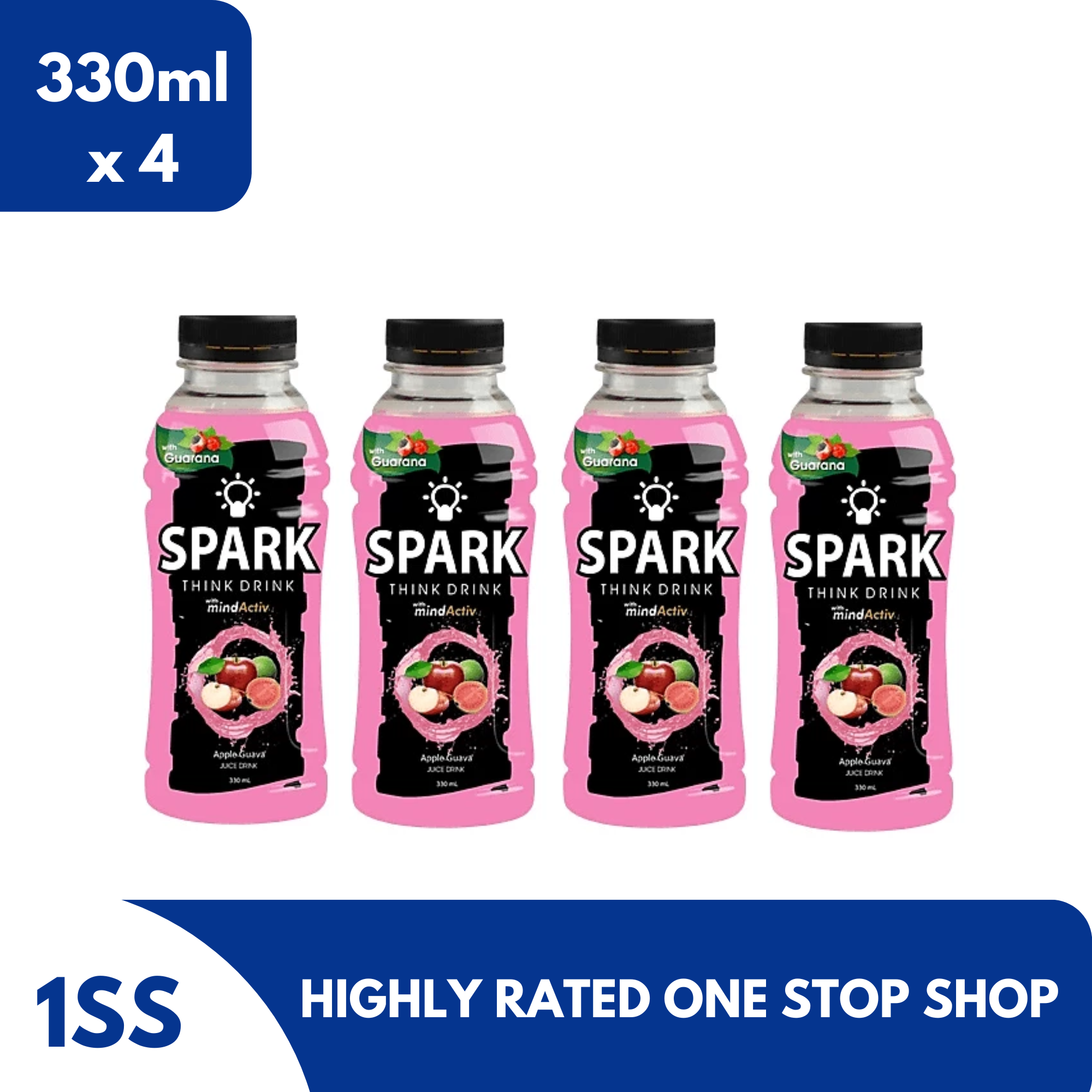 Spark Juice Think Drink Apple Guava, 330ml set of 4 | Lazada PH