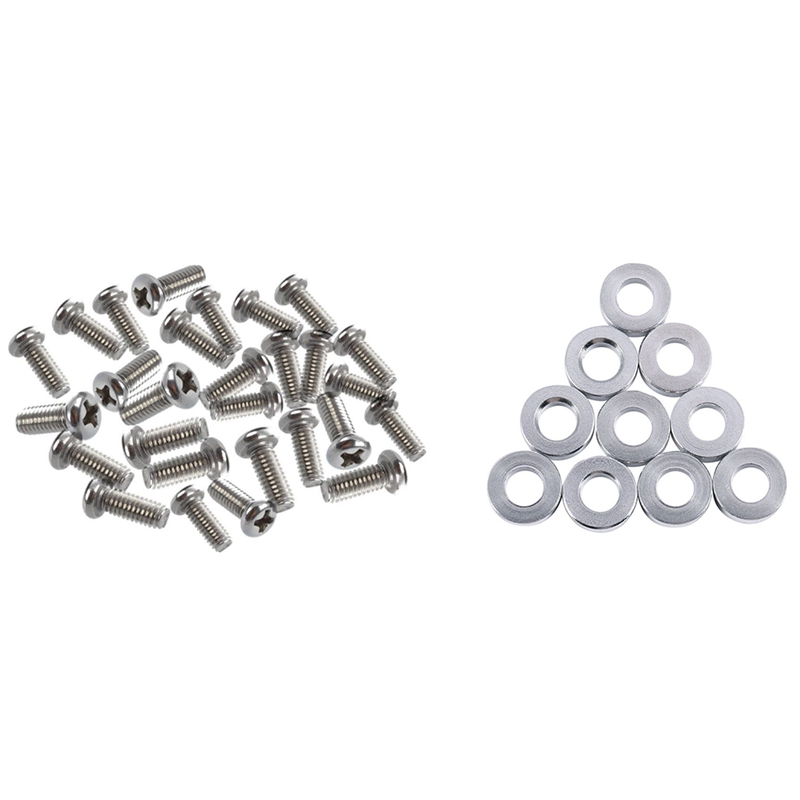 30 Pcs VESA TV LCD Monitor Mounting for PHILIPS Head Screws M4 X 10mm ...