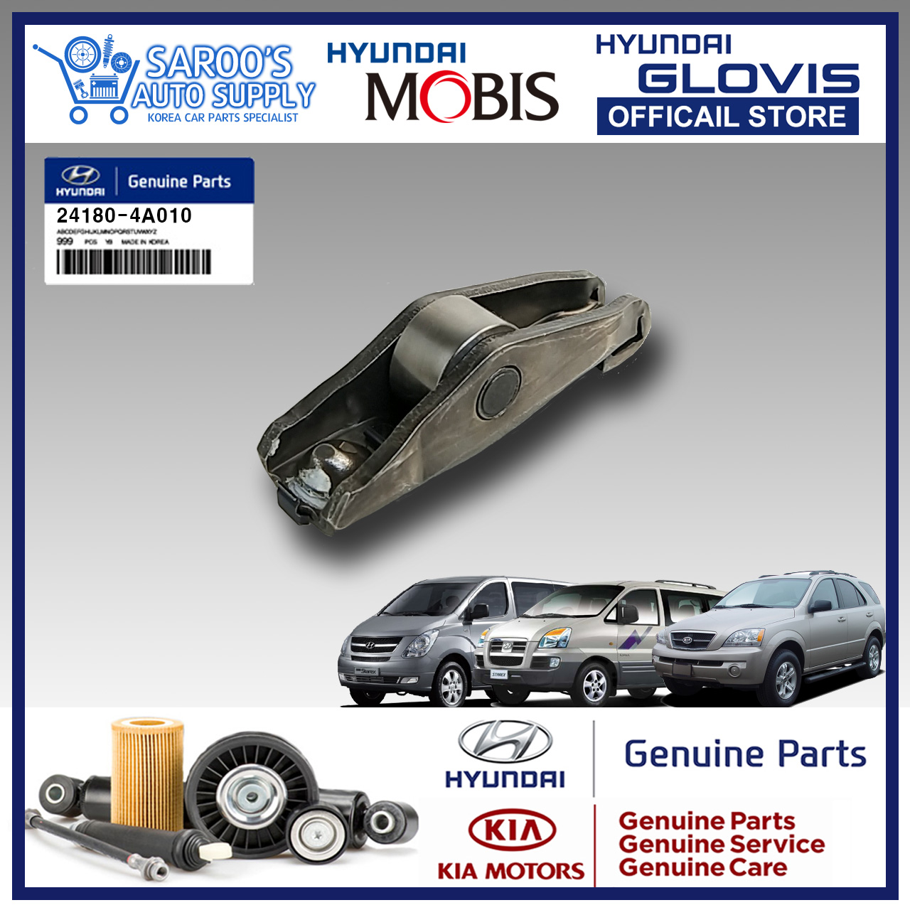 [Genuine][Long] Rocker Arm / Cam Follower For Grand Starex ,Starex ...