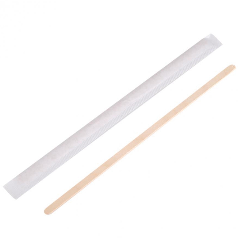500Pcs Disposable Natural Wooden Coffee Stir Sticks Tea Stirrers Corn ...