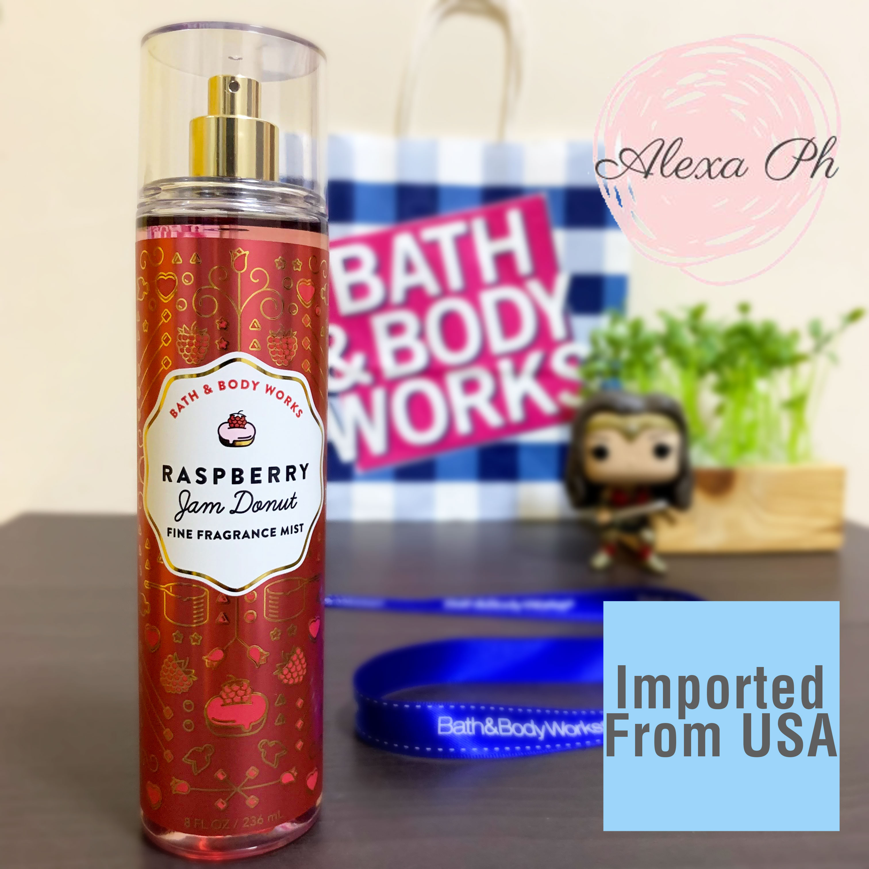 Bath and Body Works, RASPBERRY JAM DONUT, Fine Fragrance Mist (236 ml ...