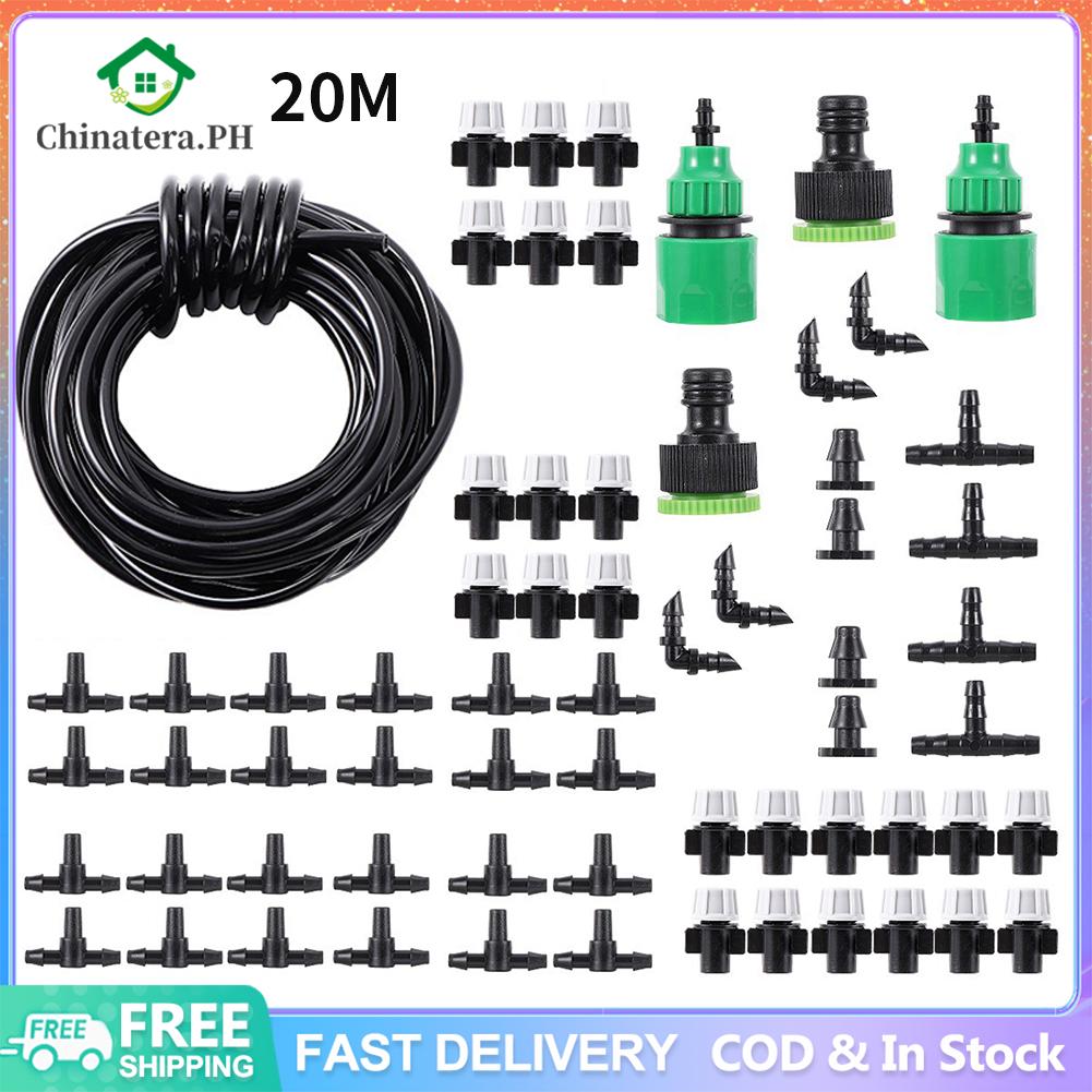 [Fast Delivery] 10M-20M DIY Drip Irrigation System Automatic Watering ...