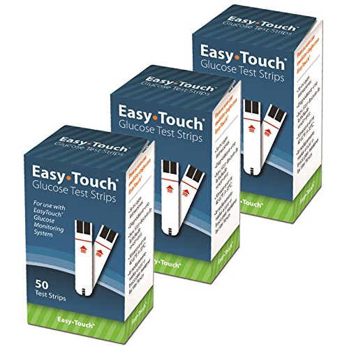 Easy Touch Eas-150 Easytouch Glucose Test Strip, 150 Count (Pack of 150 ...