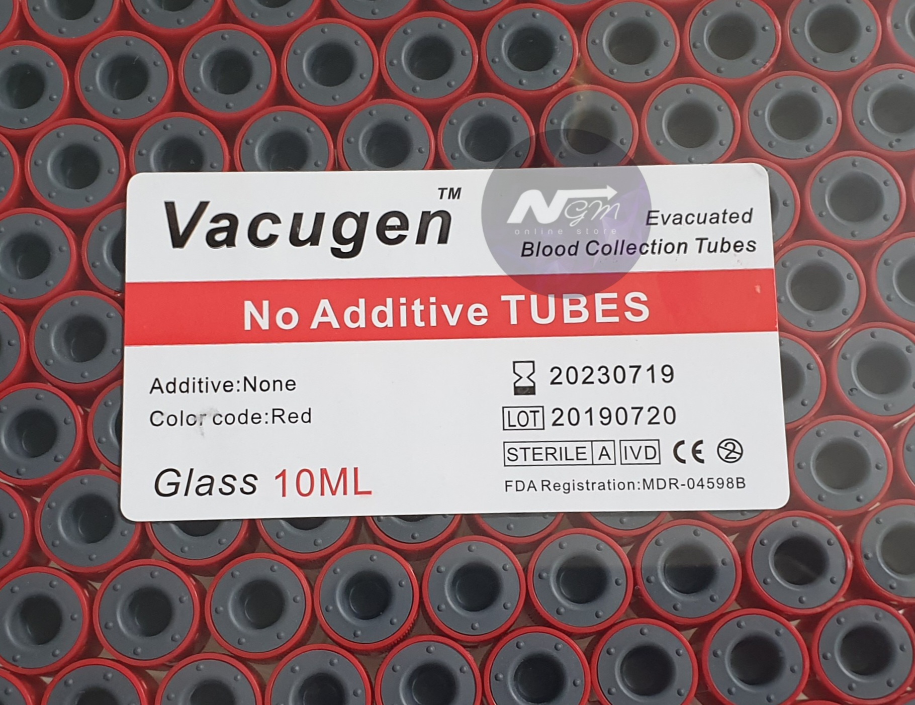 Red Top 10ml - No Additive / 100 tubes per tray | Lazada PH