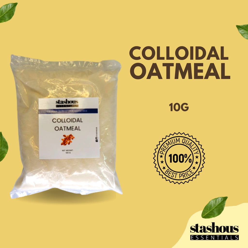 Colloidal Oatmeal Powder 10G | For Raw Essentials Skin Care Cosmetic ...