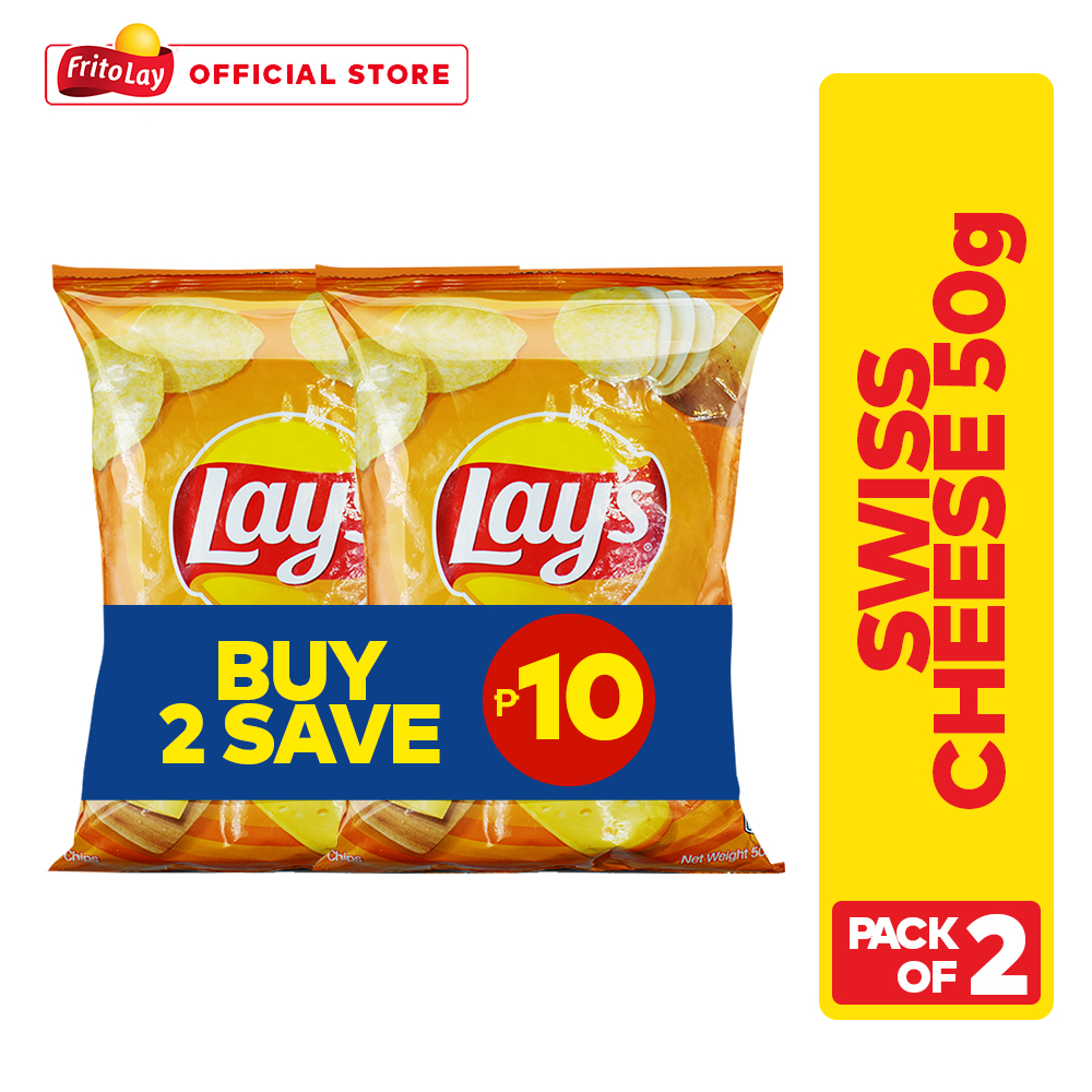 Lay's Swiss Cheese 50g Buy 2 Save P10 | Lazada PH