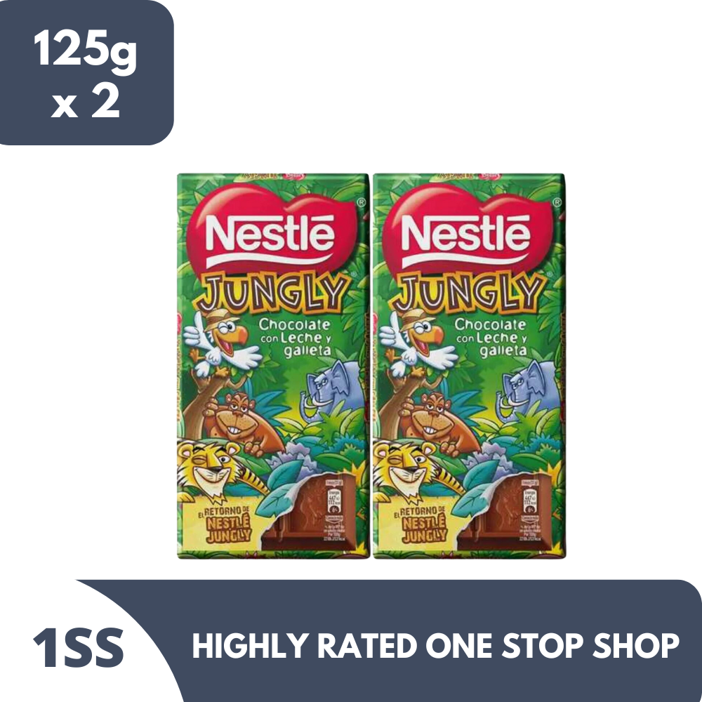 Nestle Jungly Milk Chocolate 125g x 2 | Lazada PH