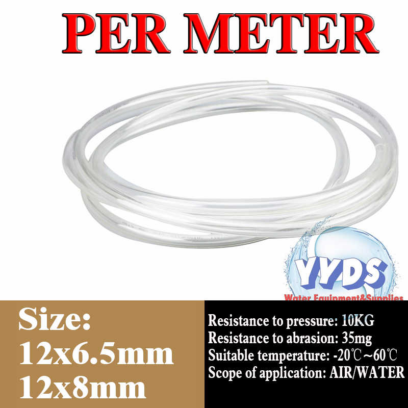 Per Meter Pneumatic Pipe Tube Water/Air Hose diameter 6x4 mm/8x5mm/10x6 ...