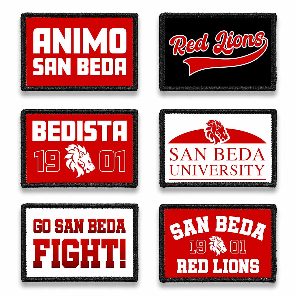 Logotipo De San Beda León Rojo