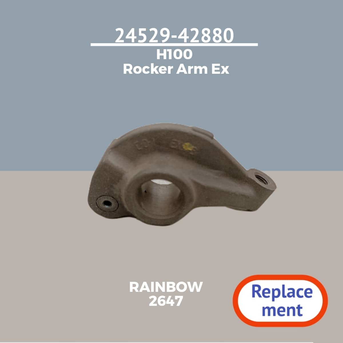 2452942880 Rocker Arm EXH for HYUNDAI H100 [Replacement] Part #;24529 ...