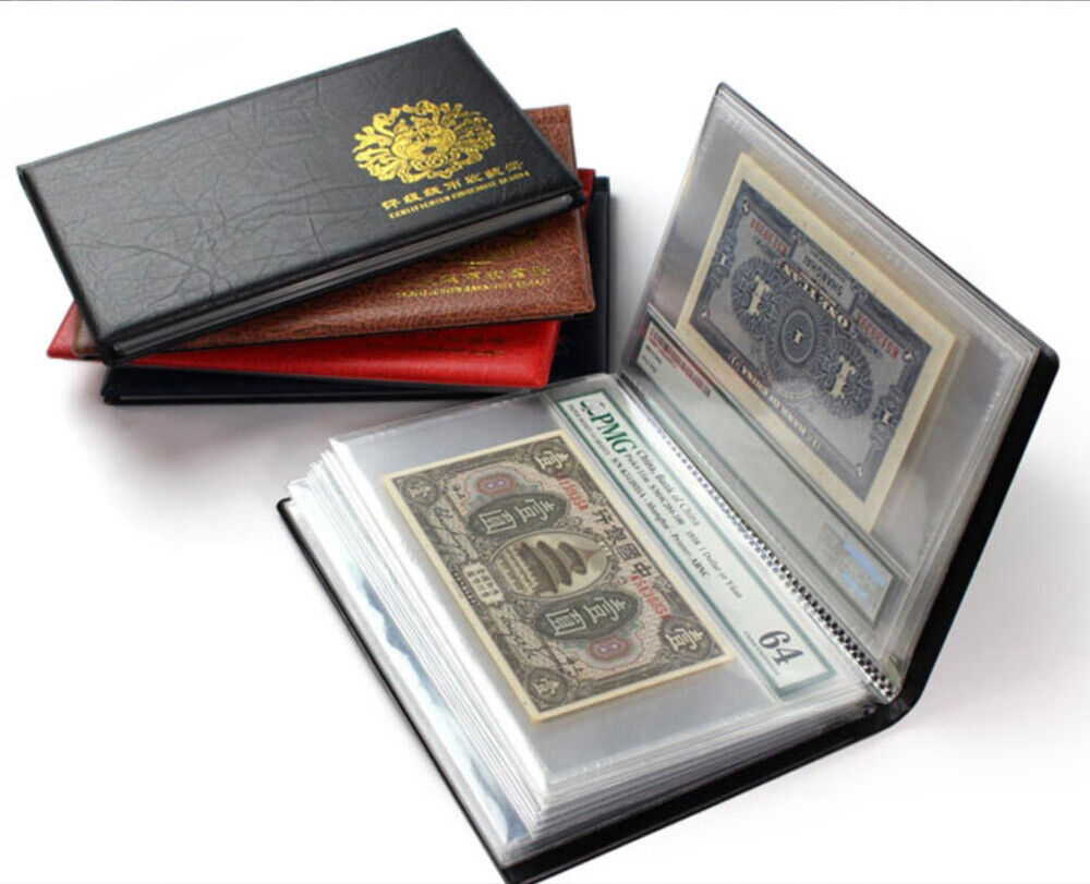 Graded/Certificated Banknotes Collection Album bank note protection ...