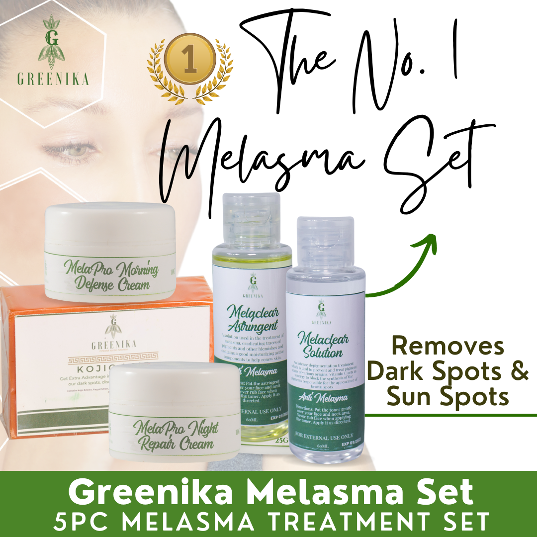 [ MELASMA TREATMENT ] Greenika Melasma Set for Melasma Treatment Set Includes Anti Soap Melasma ...
