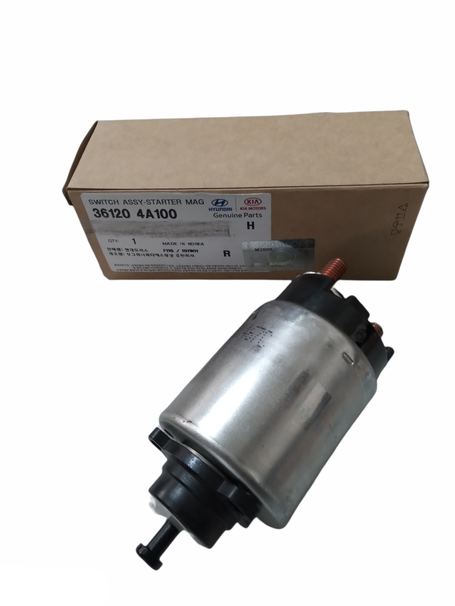 [ORIGINAL] 361204A100 SWITCH MAGNETIC STARTER HYUNDAI GRAND STAREX 2008 ...