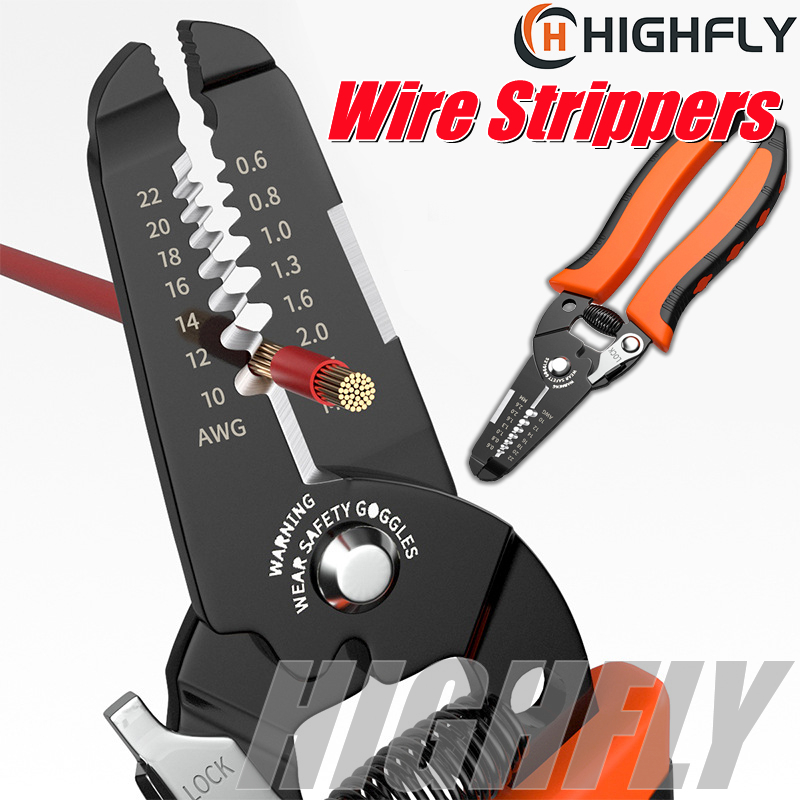 Professional 7-In-1 Wire Stripper/Wire Crimping Tool, Wire Cutter, Wire ...