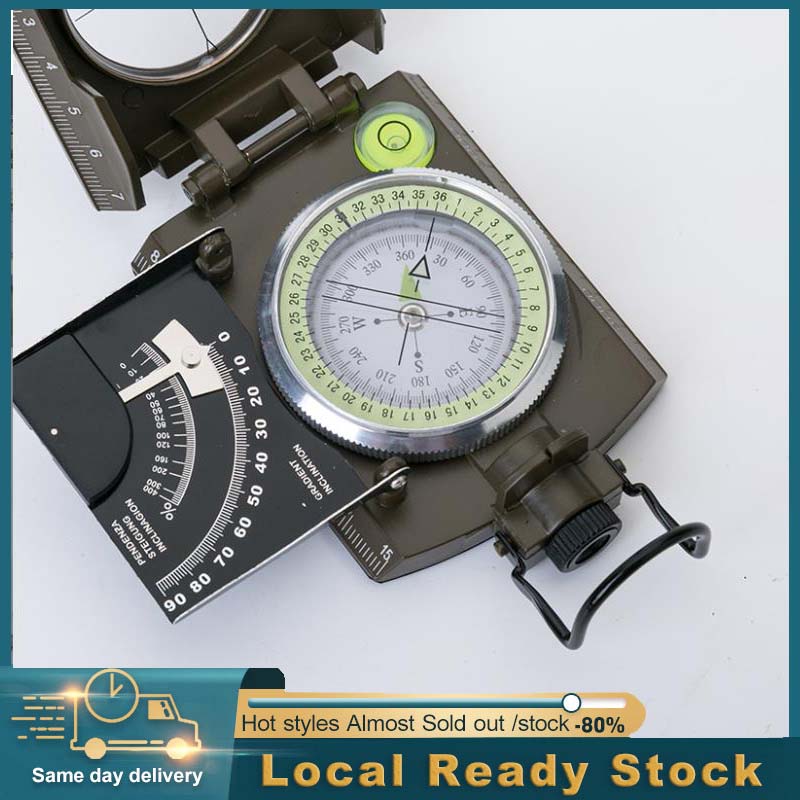 High-precision geological compass inclinometer Multi-function compass ...
