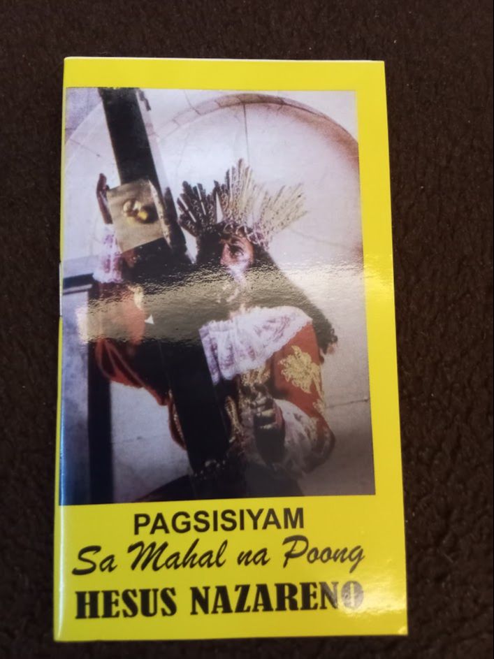 Novena Tagalog Mahal na Poong Hesus Nazareno Black Nazarene Nobena ...