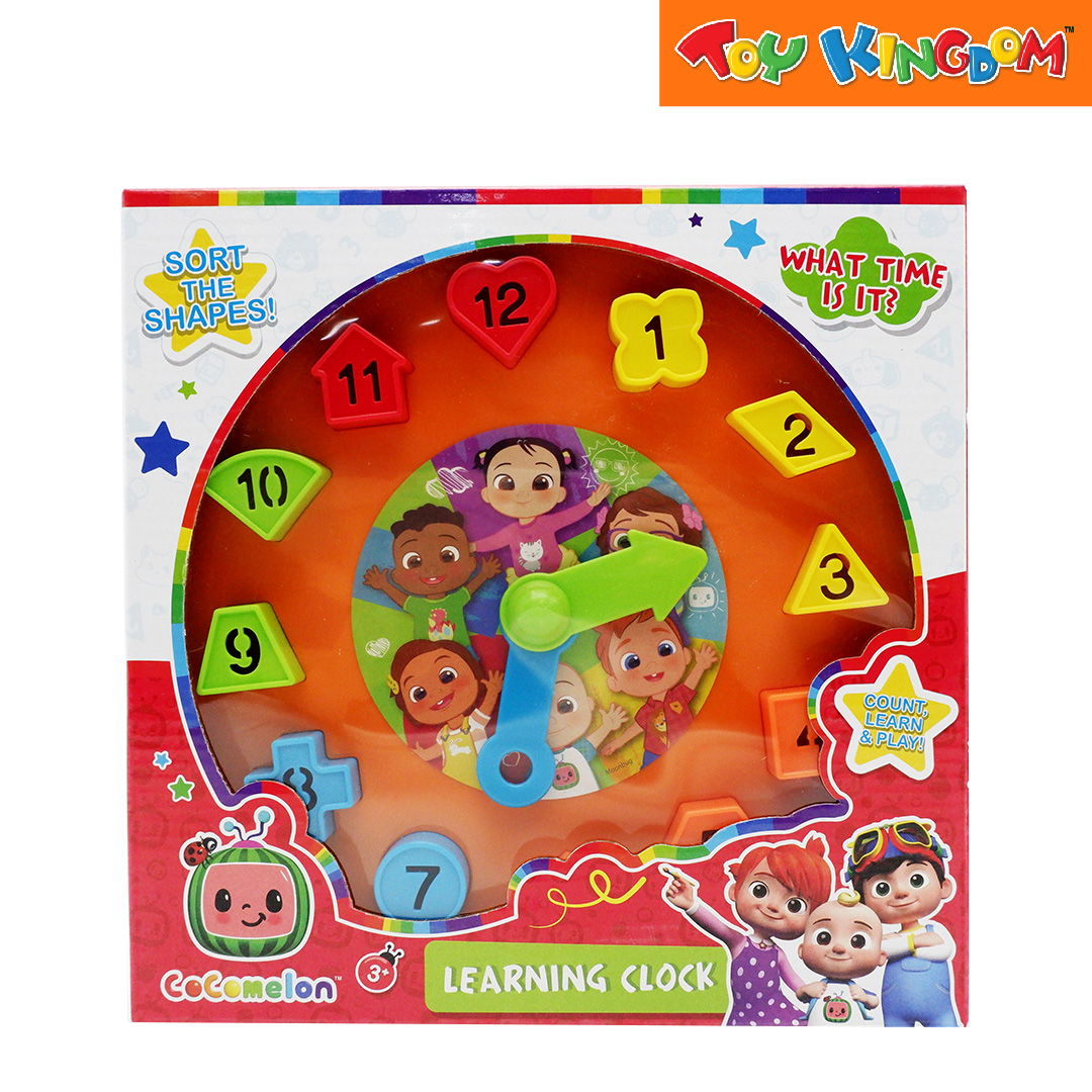 Cocomelon JJ and Friends Orange Learning Clock | Lazada PH