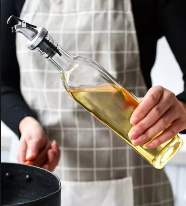 Upstyle SALE 1 pc 500 ml Glass Oil Bottle Glass Condiments Bottle Oil ...