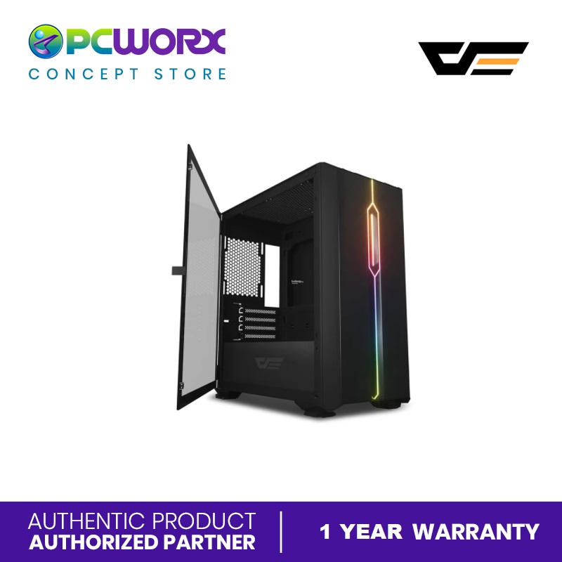 Darkflash DLM23 Mid-tower TG Case Black CASING | Darkflash Casing ...