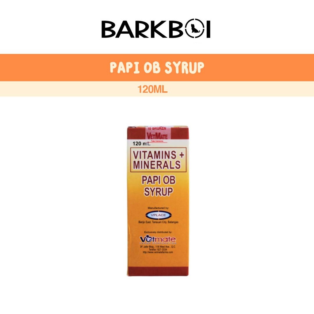 Papi OB Pre and Post Pregnancy Pet Vitamins 120ml | Lazada PH