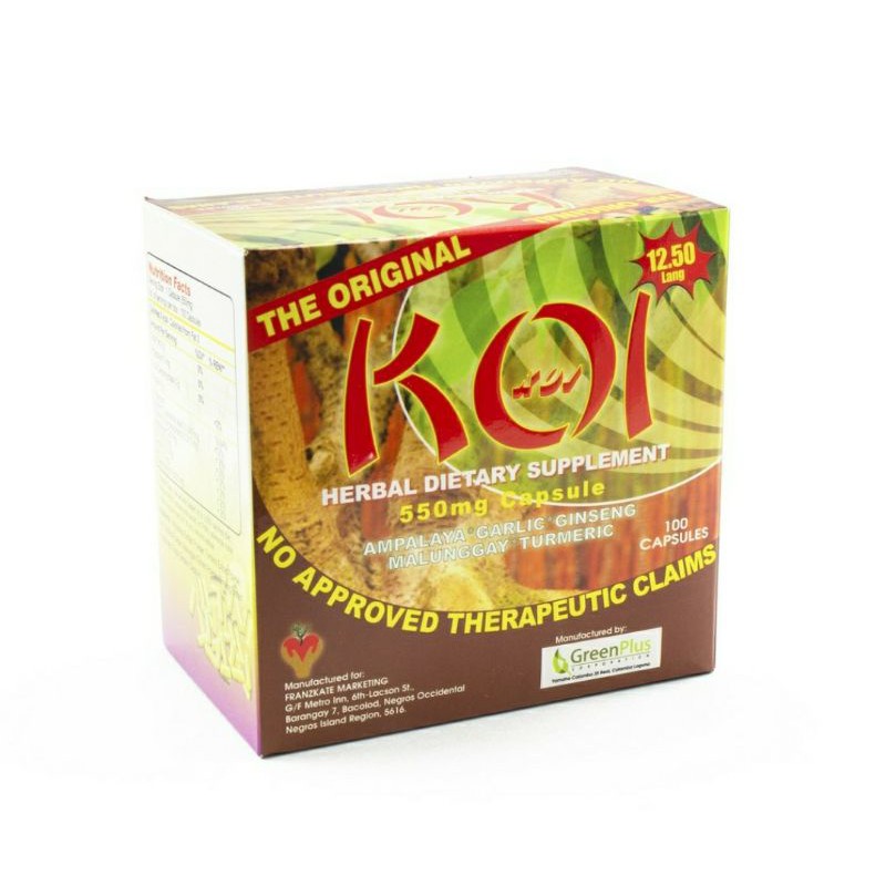 The ORIGINAL KOI Herbal Dietary Supplement | Lazada PH