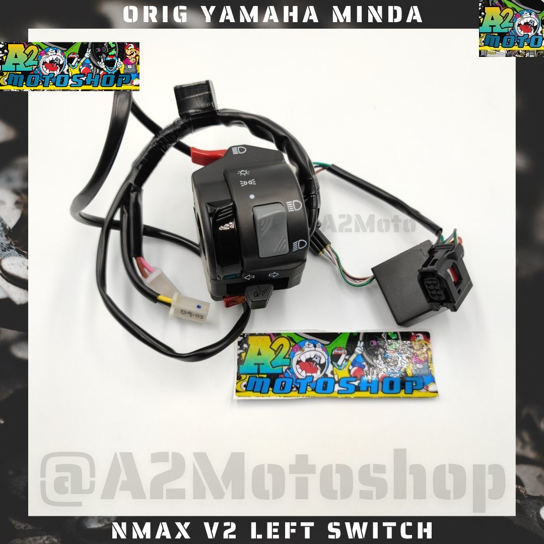 YAMAHA AEROX V2 NMAX V2 V1 SWITCH HANDLEBAR OEM ORIG Left and Right ...