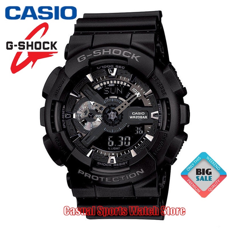 CASIO G Shock Watch For Men Original Japan Women Dual Time Couple ...